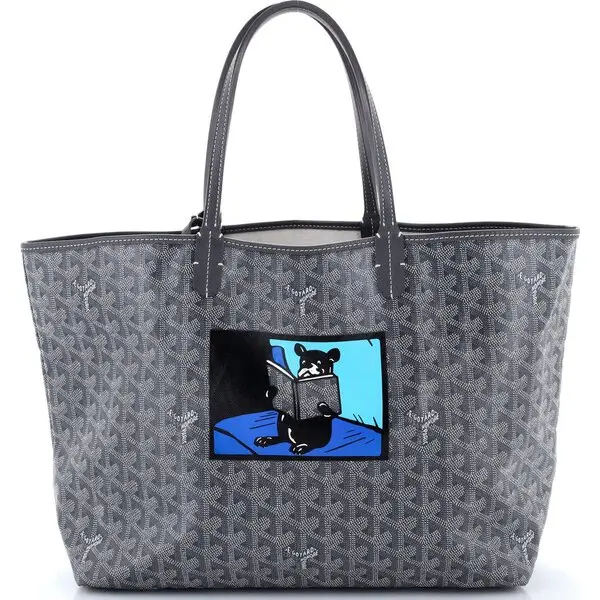 Goyard Saint Louis Tote Printed Coated Canvas Pm