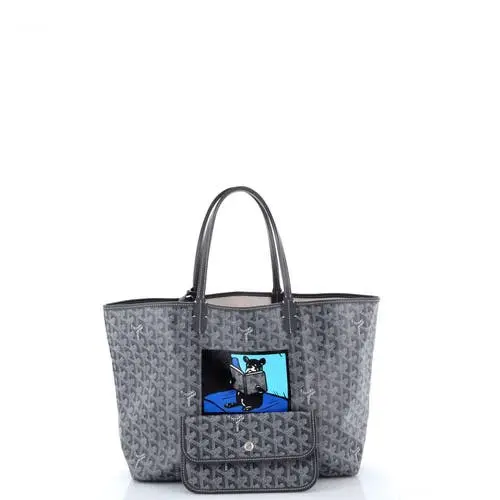 Goyard Saint Louis Tote Printed Coated Canvas Pm