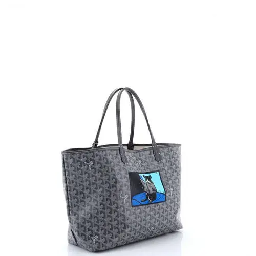 Goyard Saint Louis Tote Printed Coated Canvas Pm