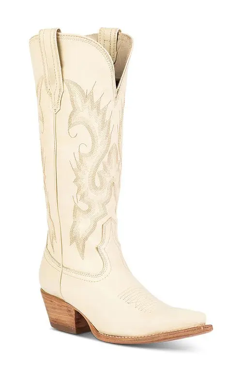 FREEBIRD Woodland Leather Western Boot - Beige