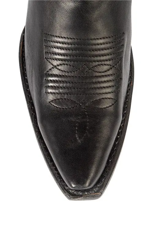 FREEBIRD Woodland Leather Western Boots - Black Leather