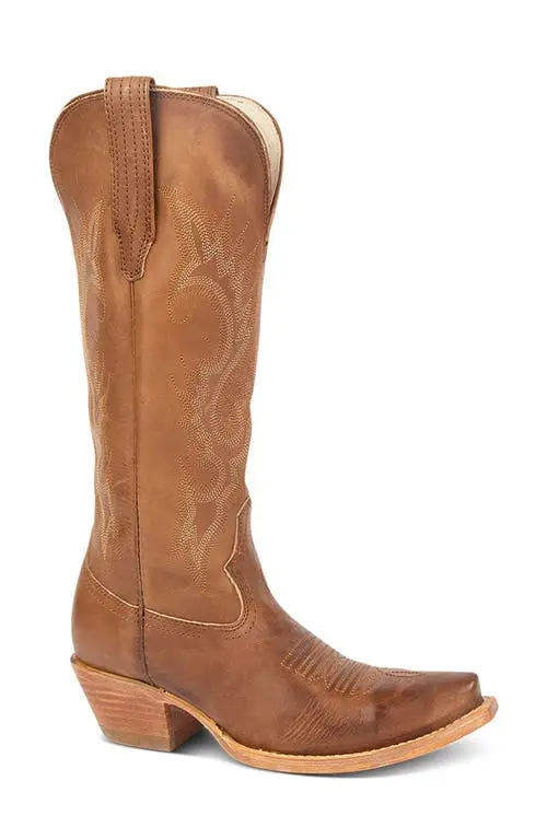 FREEBIRD Woodland Leather Western Boot - Tan