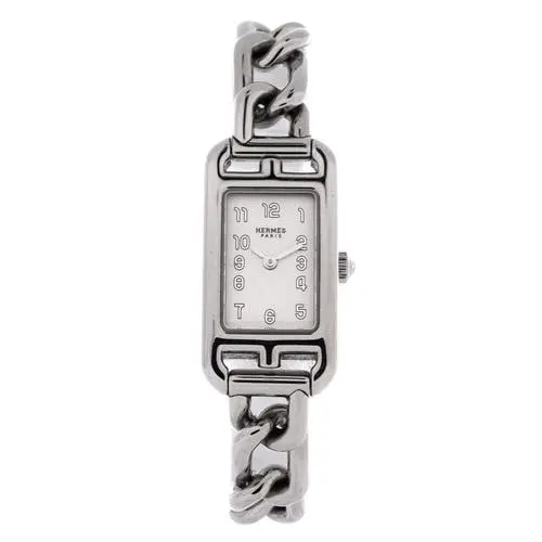 Hermès Nantucket Quartz Watch Stainless Steel 17 - Metallic Silver
