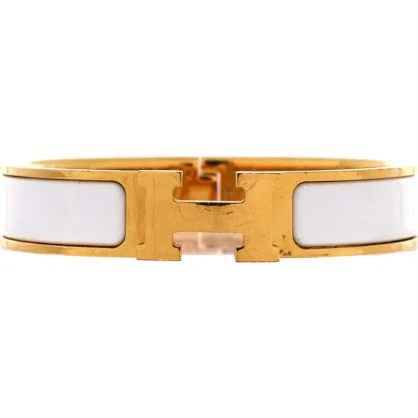 Hermès Clic H Bracelet Enamel Narrow