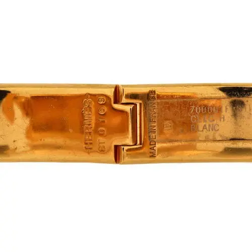Hermès Clic H Bracelet Enamel Narrow