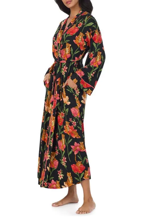 ROOM SERVICE Print Long Robe