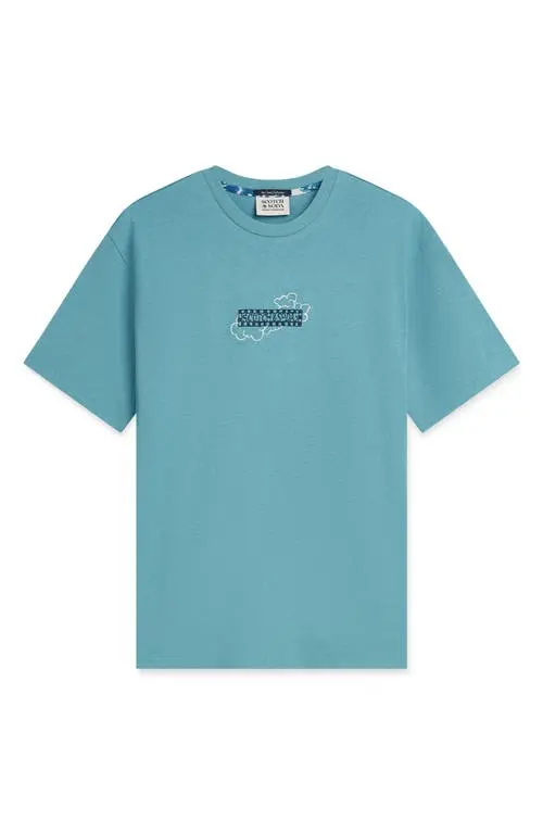 Scotch & Soda Relaxed Cotton Graphic T-shirt