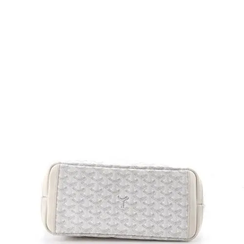 Goyard Artois Tote Coated Canvas Pm - White