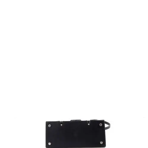 Goyard Structured Saigon Top Handle Bag Coated Canvas With Leather Mini