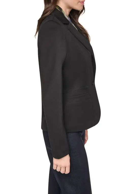 Dkny Soho Ponte One Button Blazer