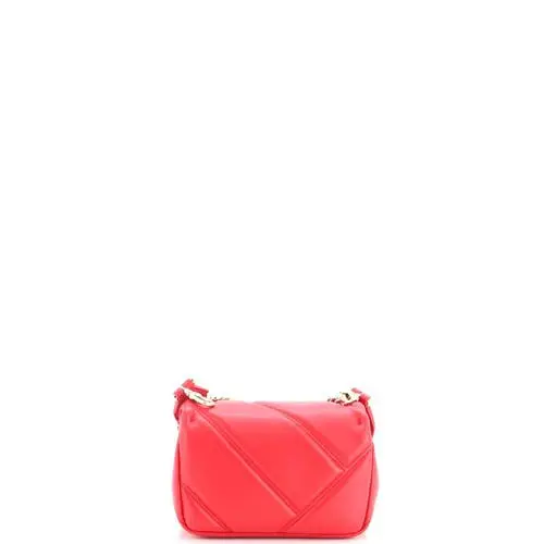BVLGARI Serpenti Cabochon Shoulder Bag Diagonal Quilted Leather Mini