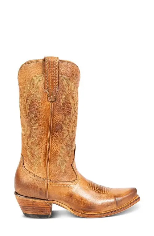 FREEBIRD Woody Leather Western Boots - Wheat