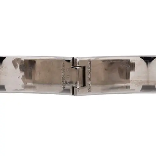 Hermès Clic H Bracelet Printed Enamel Narrow