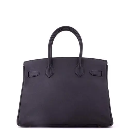 Hermès Birkin Handbag Epsom With Gold Hardware 30 - Black