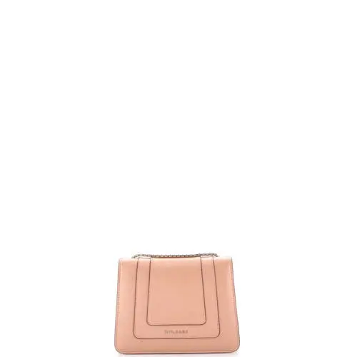 BVLGARI Serpenti Forever Square Shoulder Bag Leather Small