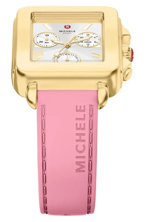 Michele Deco Sport Mid Chronograph Watch