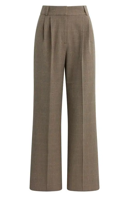 FAVORITE DAUGHTER The Favorite Plaid High Waist Wide Leg Pants