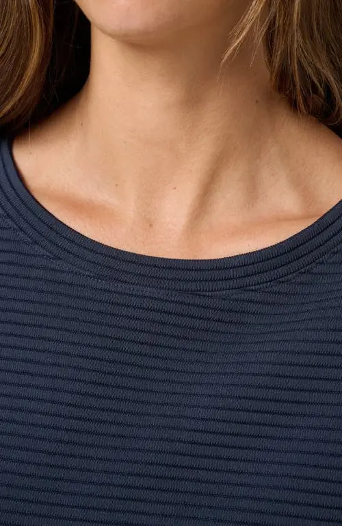 Travis Mathew Coastal Rib Boat Neck Top