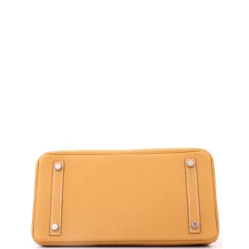 Hermès Birkin Handbag Light Togo With Palladium Hardware 30