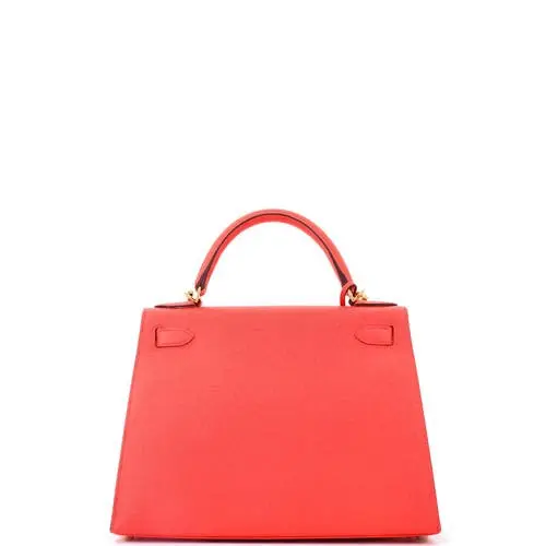 Hermès Kelly Handbag Epsom With Gold Hardware 28