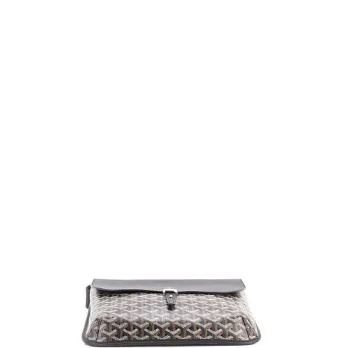Goyard Coursier Messenger Bag Coated Canvas And Leather