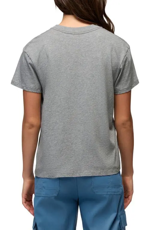 Prana Everyday Organic Cotton T-shirt - Medium Heather Grey