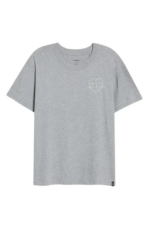 Prana Everyday Organic Cotton T-shirt - Medium Heather Grey