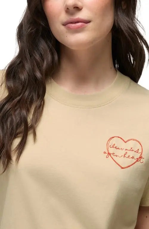 Prana Everyday Organic Cotton T-shirt With Heart Graphic