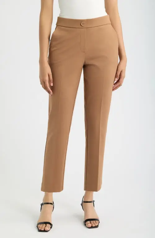 Anne Klein Pull-on Straight Leg Pants