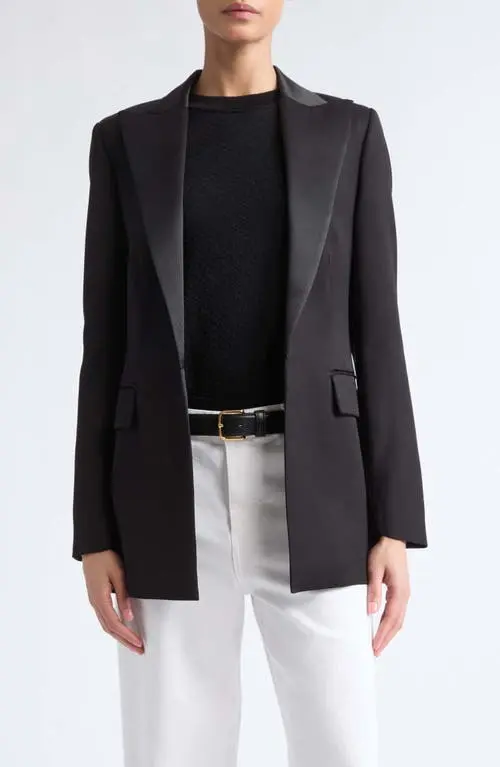 Eleventy Peak Lapel Smoking Jacket