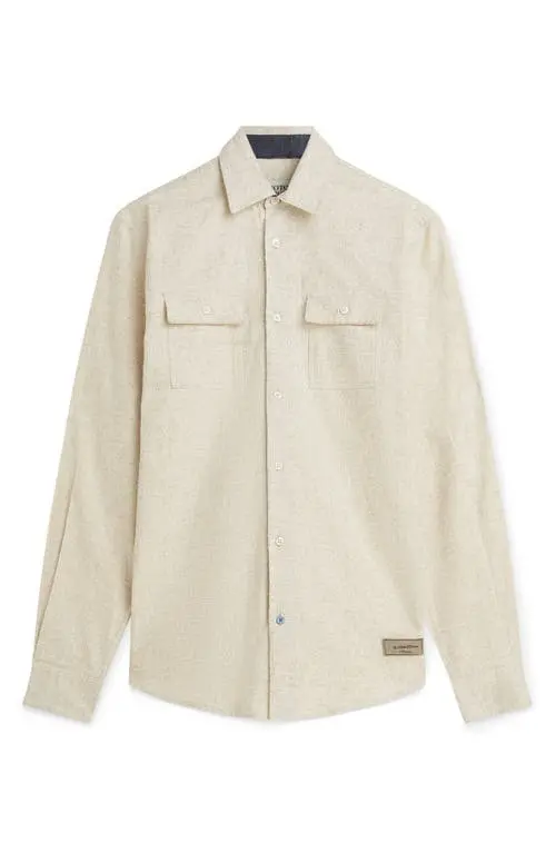Scotch & Soda Regular Fit Mélange Button-up Shirt