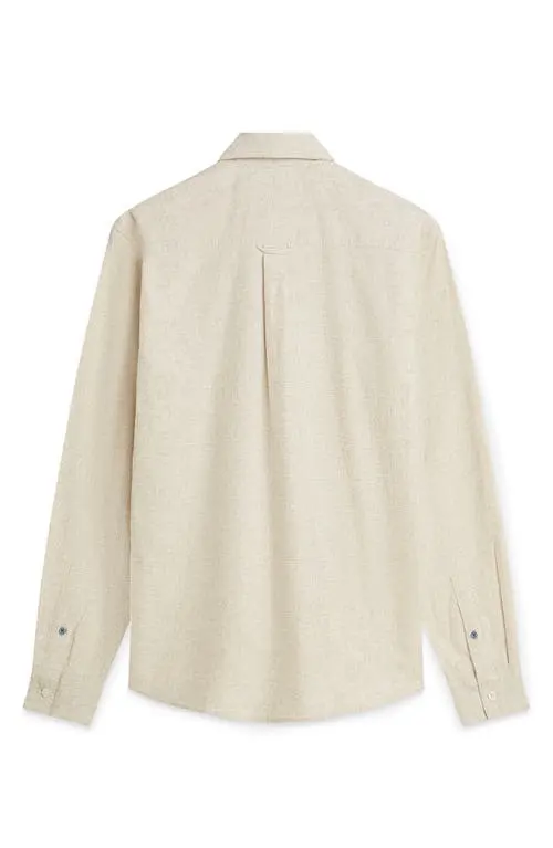 Scotch & Soda Regular Fit Mélange Button-up Shirt