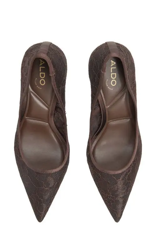 Aldo Khylie Lace Pointed Toe Stiletto Pumps
