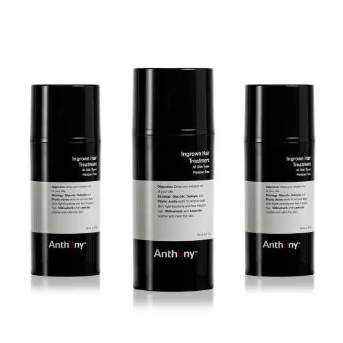 Anthony Ingrown Hair Treatment 3 Oz Multi-pack Of 3