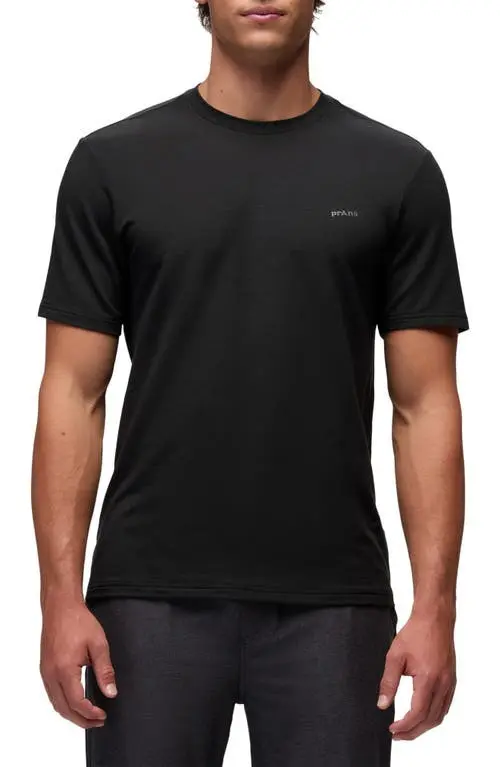 Prana Tolmie Tech Performance T-shirt - Black