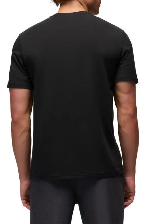 Prana Tolmie Tech Performance T-shirt - Black