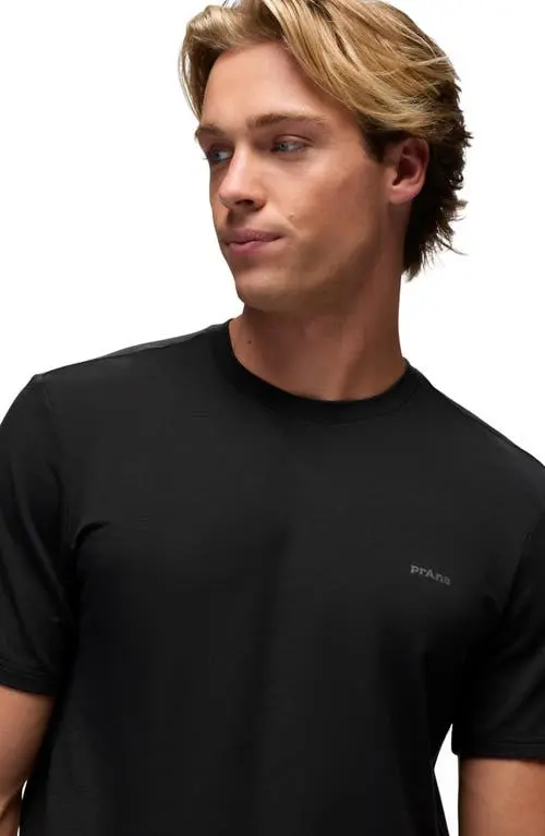 Prana Tolmie Tech Performance T-shirt - Black