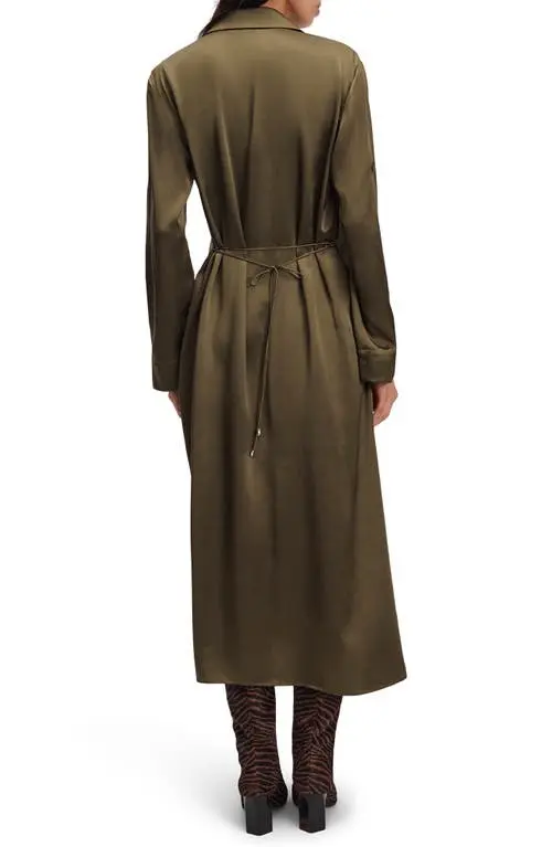 Rag & Bone Sonny Silk Midi Shirtdress