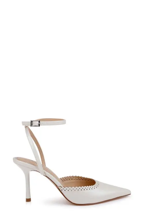 Badgley Mischka Brady Pointed Toe Stiletto Pumps - Ivory