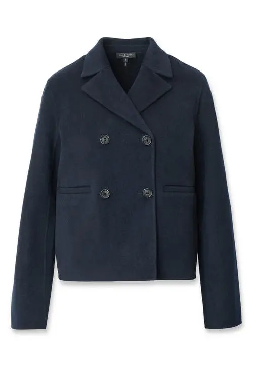 Rag & Bone Finley Wool Blend Coat