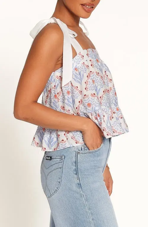 PETAL & PUP Aver Flounce Top