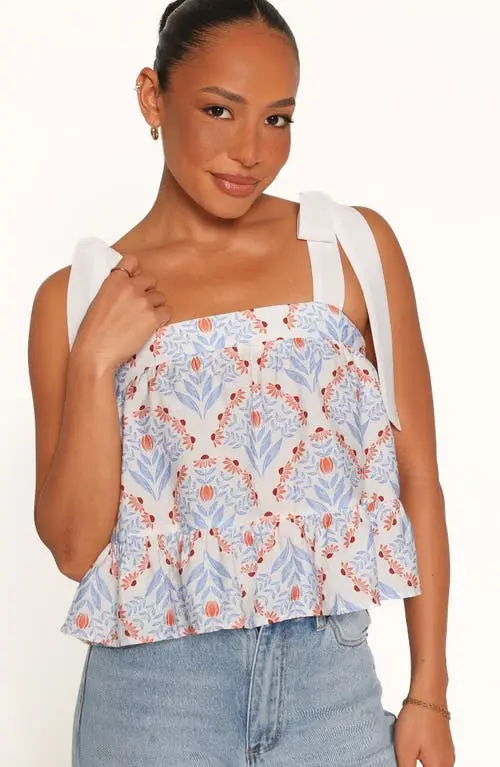 PETAL & PUP Aver Flounce Top