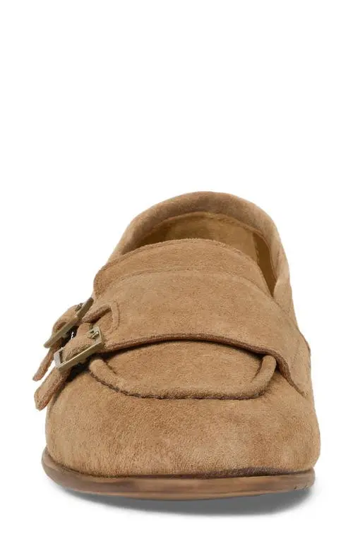 Aquatalia Ema Loafer - Caramel Suede