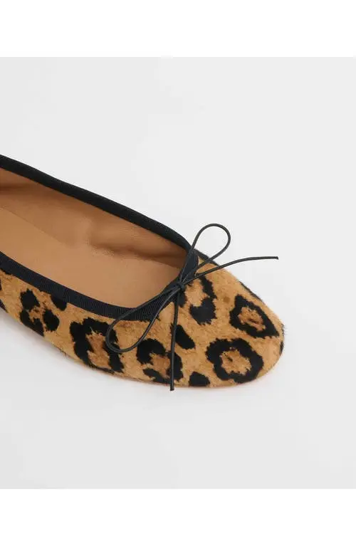 MANSUR GAVRIEL Dance Calf Hair Ballerina Flat