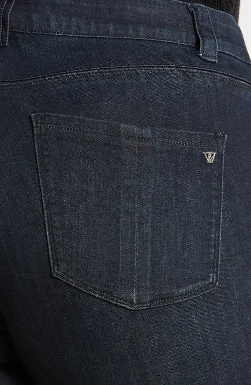 Wit & Wisdom Sawyer Mid Rise Straight Leg Jeans