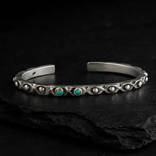 TORRELA Atrani Silver Cuff Bracelet