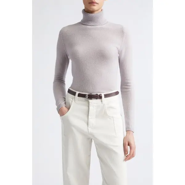 Eleventy Semisheer Cashmere Turtleneck Sweater