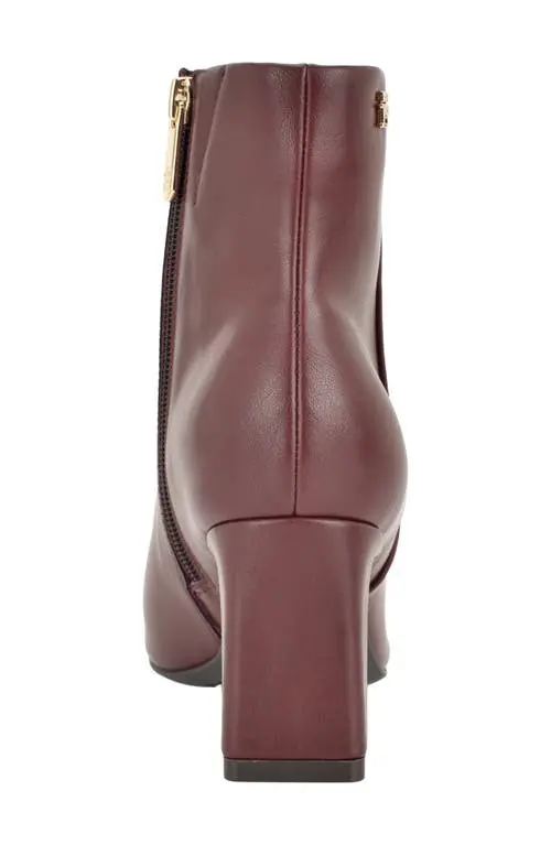 Tommy Hilfiger Eddey Ankle Boot - Burgundy