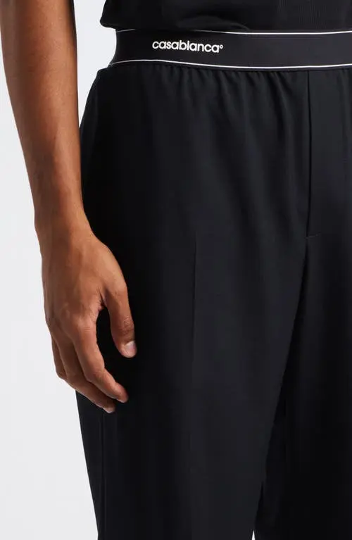 Casablanca Sports Wool Trousers