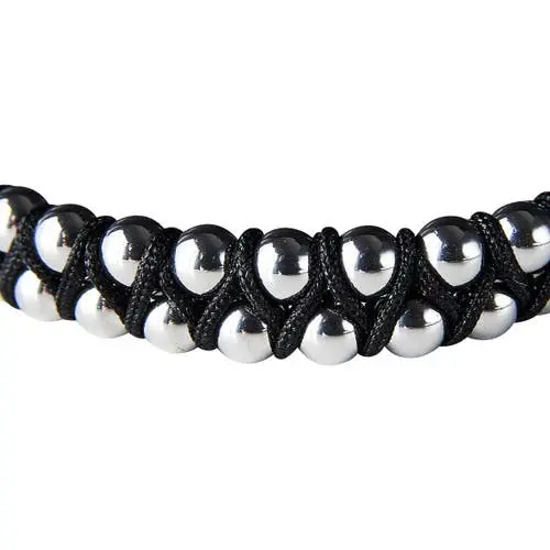 TORRELA Stainless Steel Beaded Bracelet